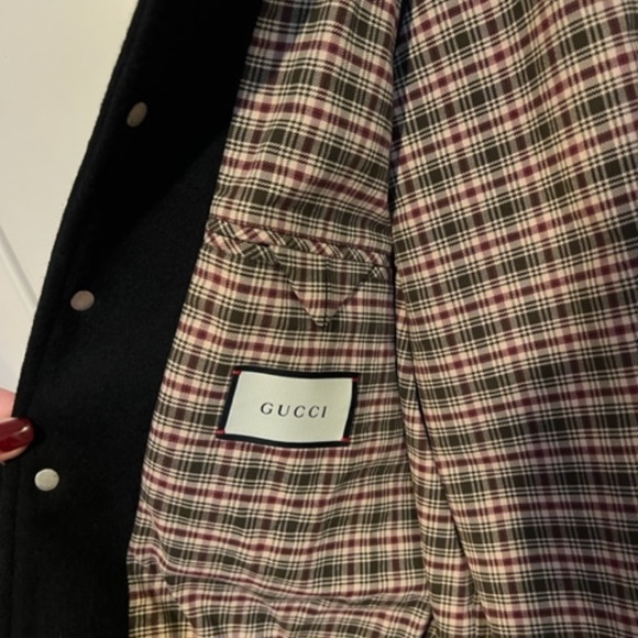 Gucci | Jackets & Coats | Gucci Varsity Jacket | Poshmark